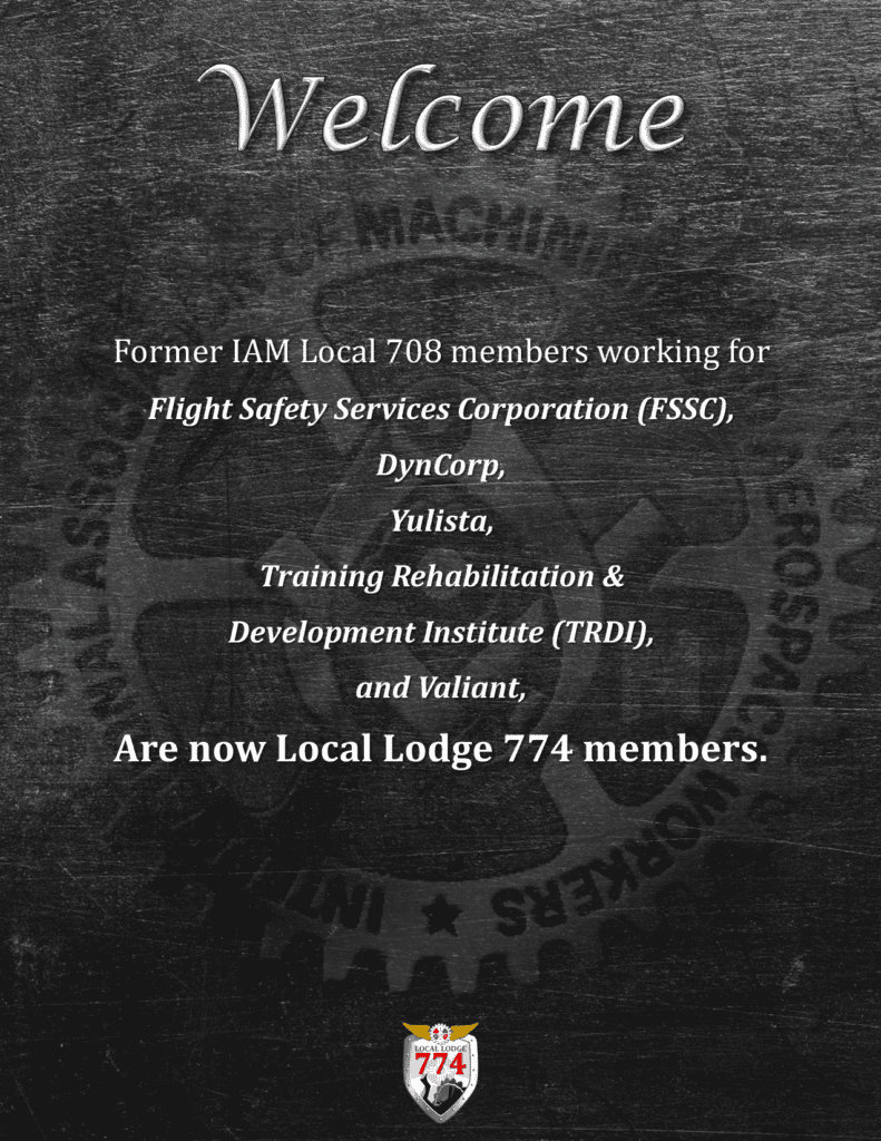 IAM Local Lodge 774 – Fighting Machinists