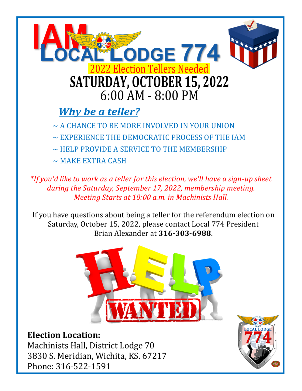 News – IAM Local Lodge 774