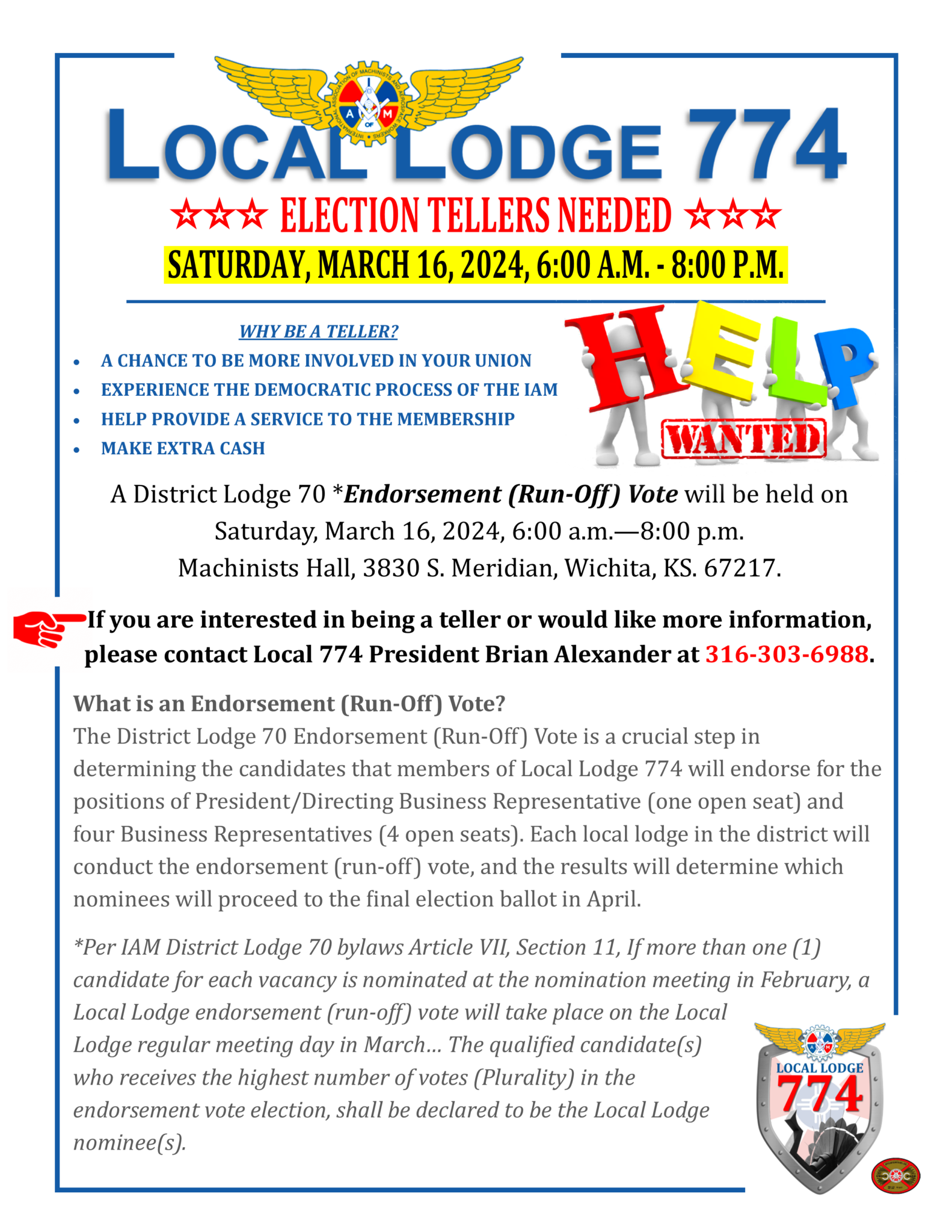 IAM Local Lodge 774 – Fighting Machinists
