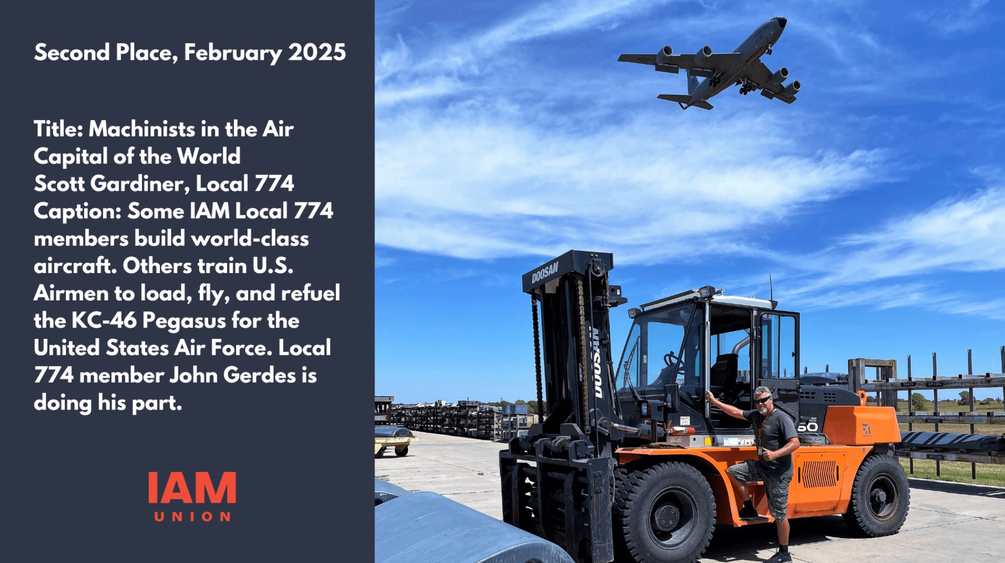 Local Lodge 774 Communicator Wins 2nd Place in the 2024 IAM Photo ...